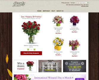 eFlorist Website Designs